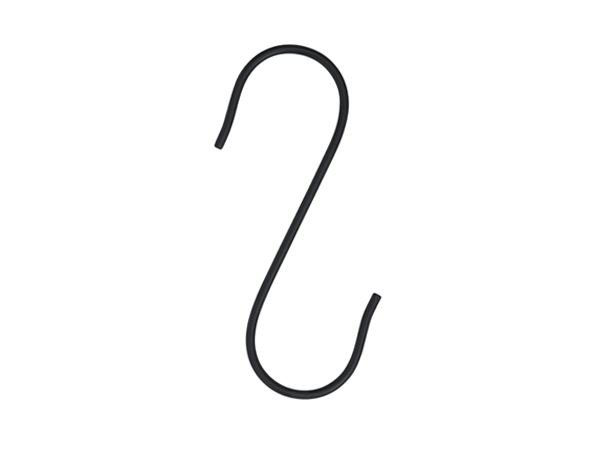 Sort s-krog 15 cm. | På www.notredame.dk