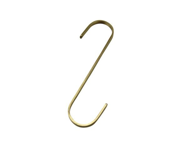 Lang messing s-krog. Købes her.